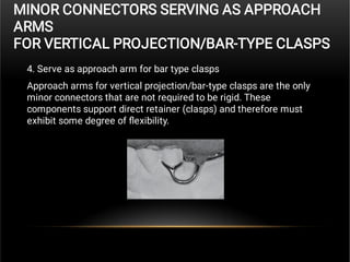 Minor connectors & rests in removable partial denture | PDF