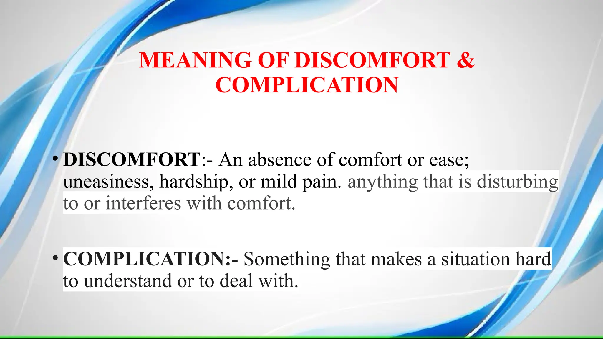 MINOR DISCOMFORT & COMPLICATION DURING PREGNANCY.pptx