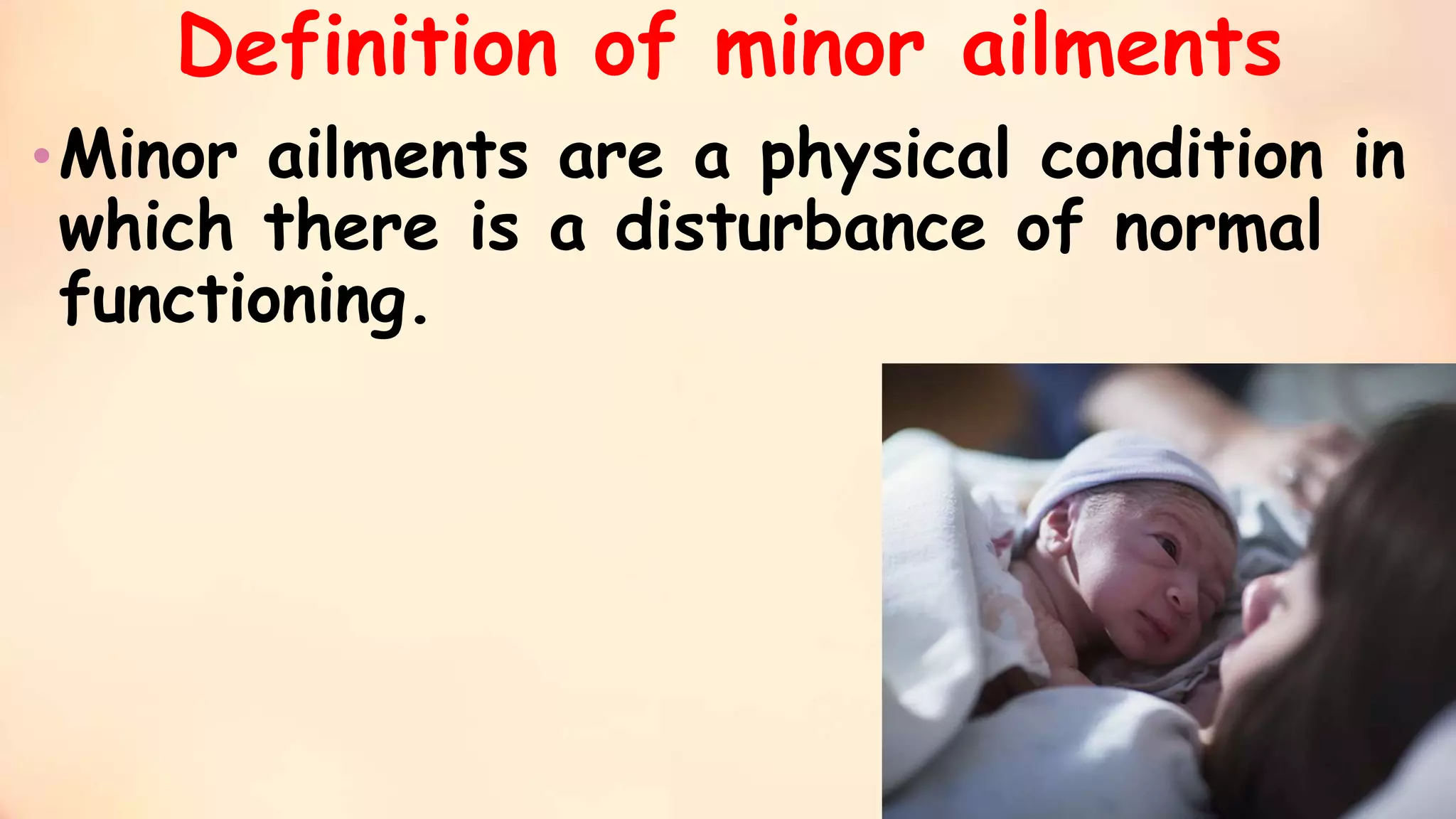 minor disorders of neonates and its management - shani -ppt- slideshare ...