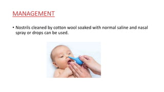 MINOR DISORDERS OF NEWBORN AND IT’S MANAGEMENT.pptx