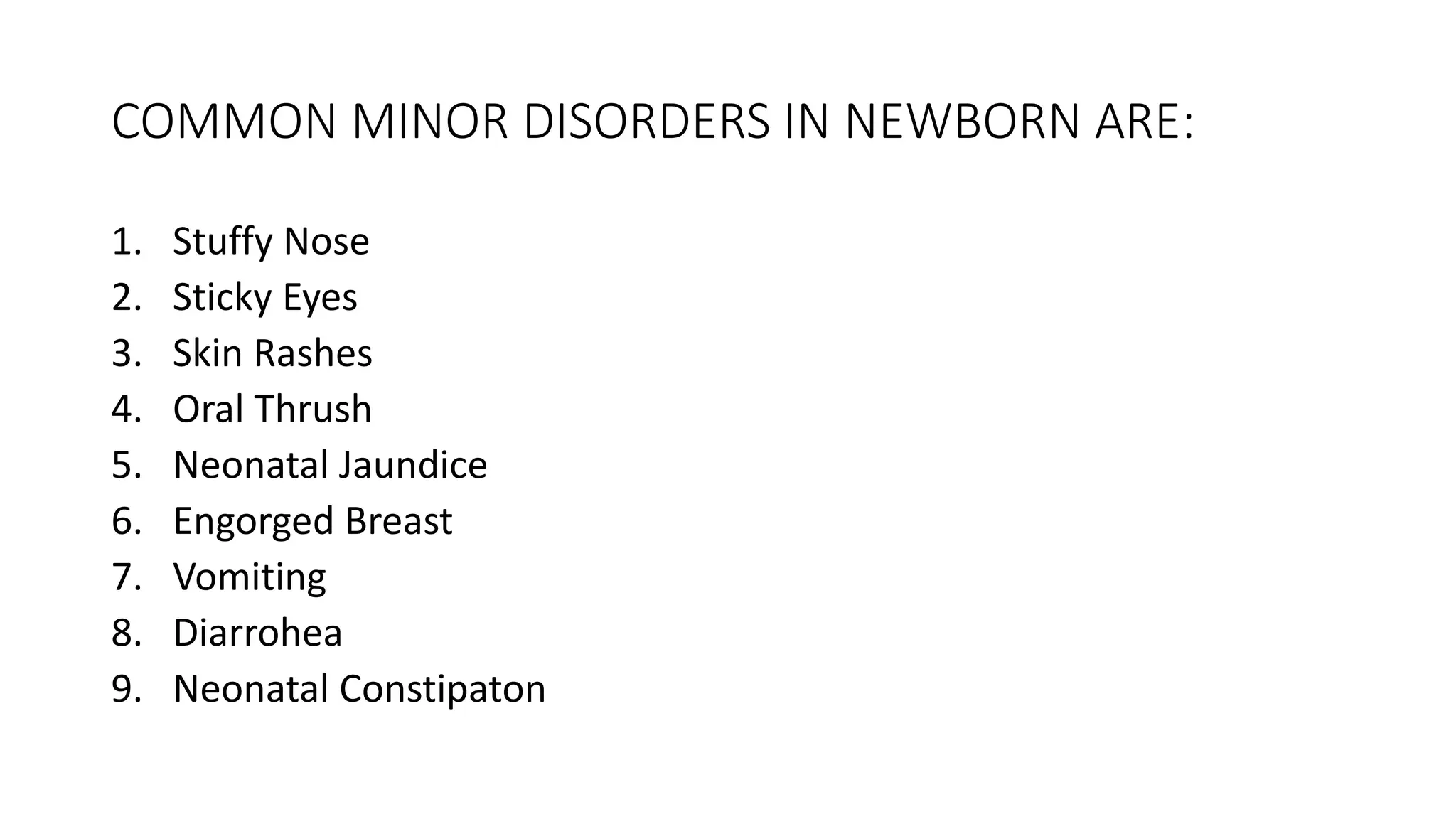 MINOR DISORDERS OF NEWBORN AND IT’S MANAGEMENT.pptx