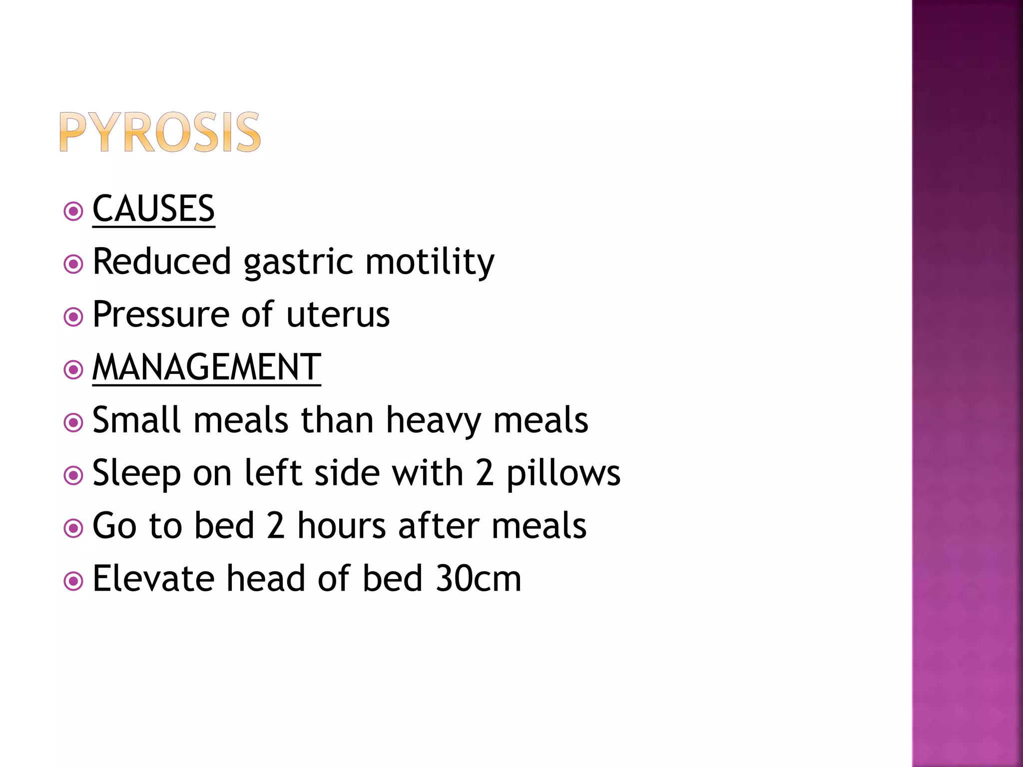 Minor disorders of pregnancy and their management | PPTX