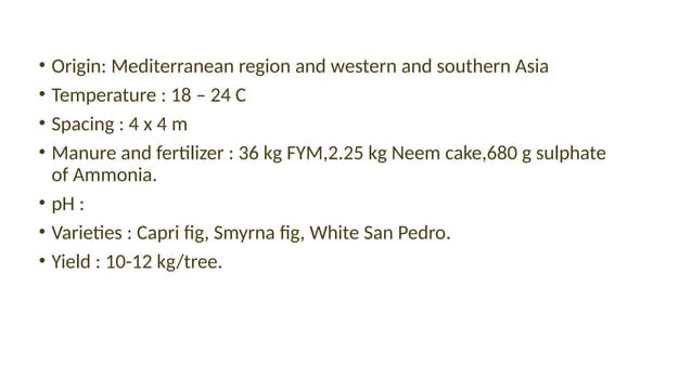 minor fruits of horticultural crops.pptx | Agriculture | Industries