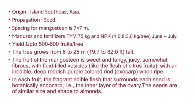 minor fruits of horticultural crops.pptx | Agriculture | Industries