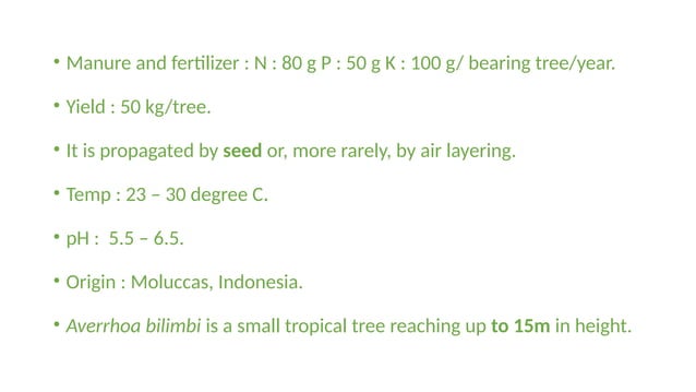 minor fruits of horticultural crops.pptx | Agriculture | Industries