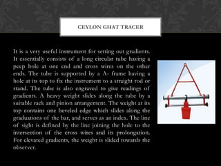 Minor instruments in surveying | PPTX
