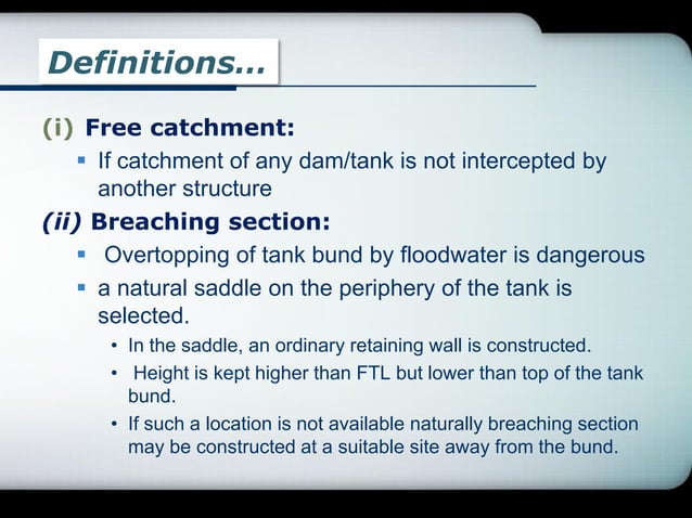 Minor Irrigation for water resources engineering | PDF | Water Services ...