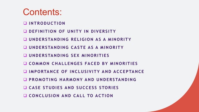 Minorities, unity in diversity, Understanding Religion as Minorities ...