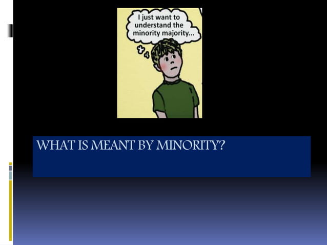 Minorities in india and their problems | PPTX | Debated Sensitive ...
