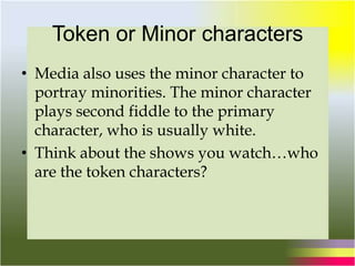 Minorities in the media | PPT