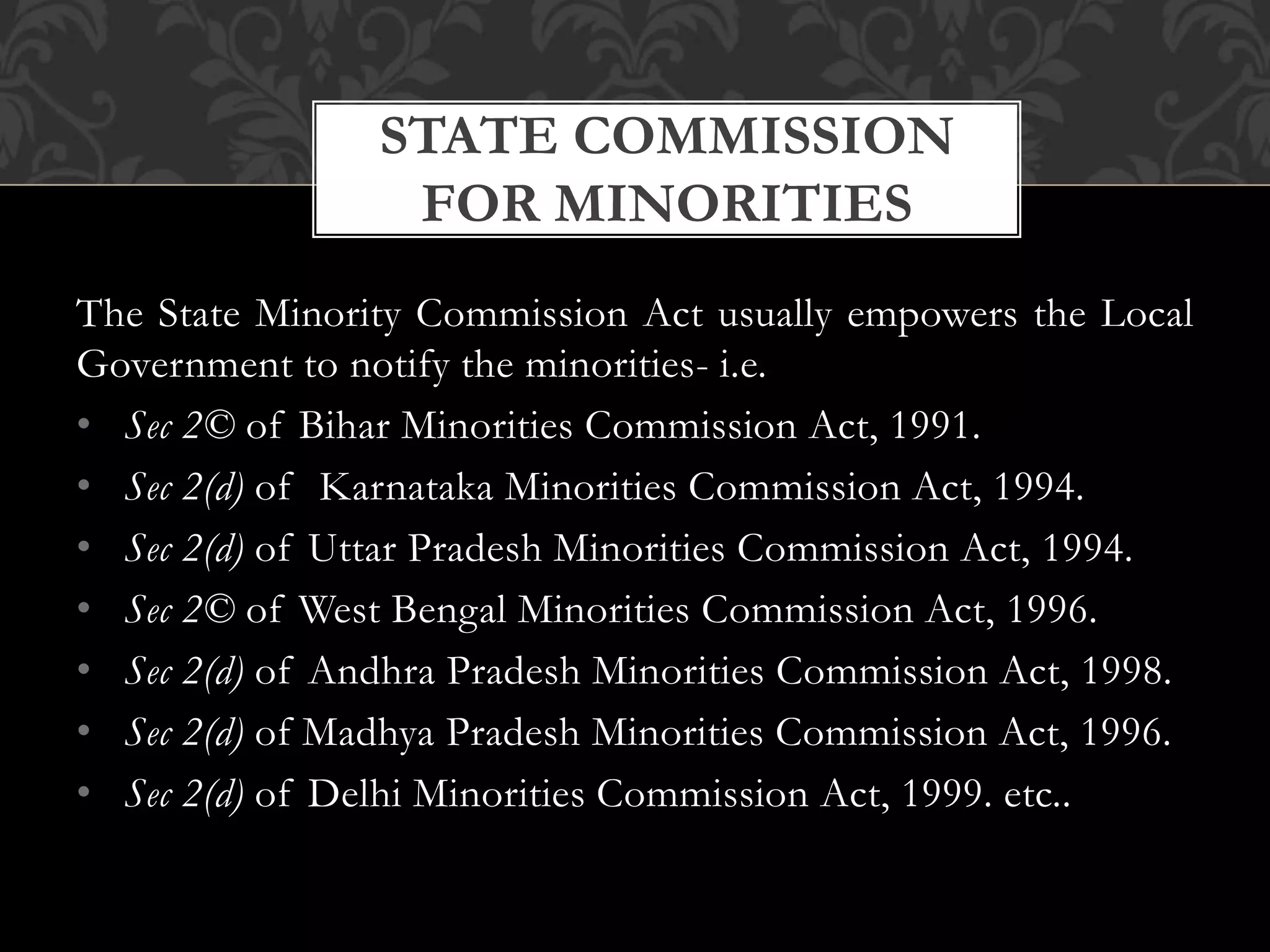 Minorities right in india | PPTX