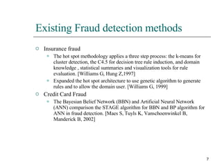 11/04 Regular Meeting: Monority Report in Fraud Detection ...