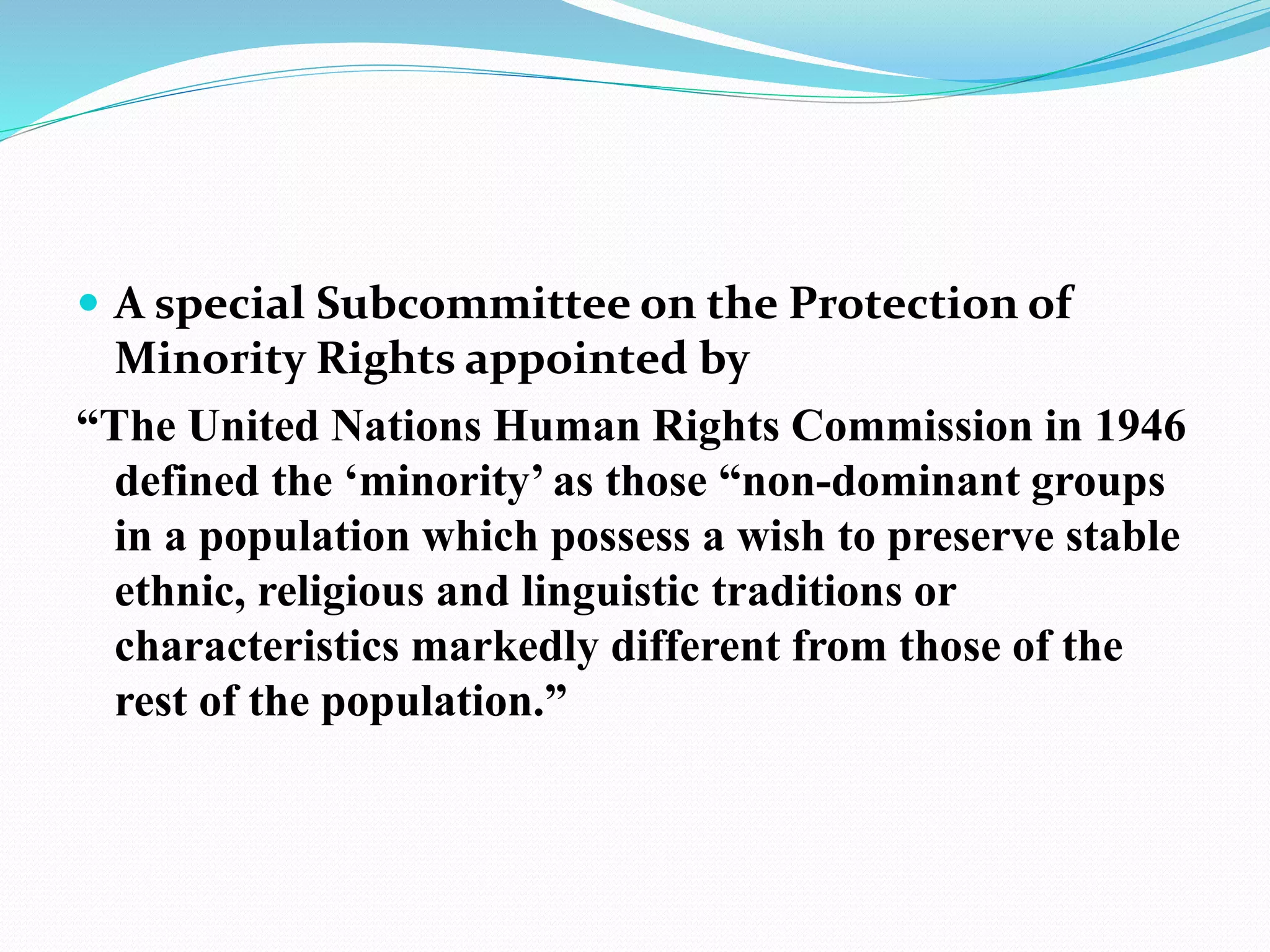 Minority rights social work prevention | PPTX