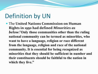 Minority rights social work prevention | PPTX