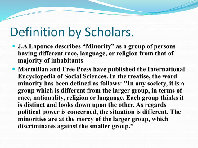 Minority rights social work prevention | PPT