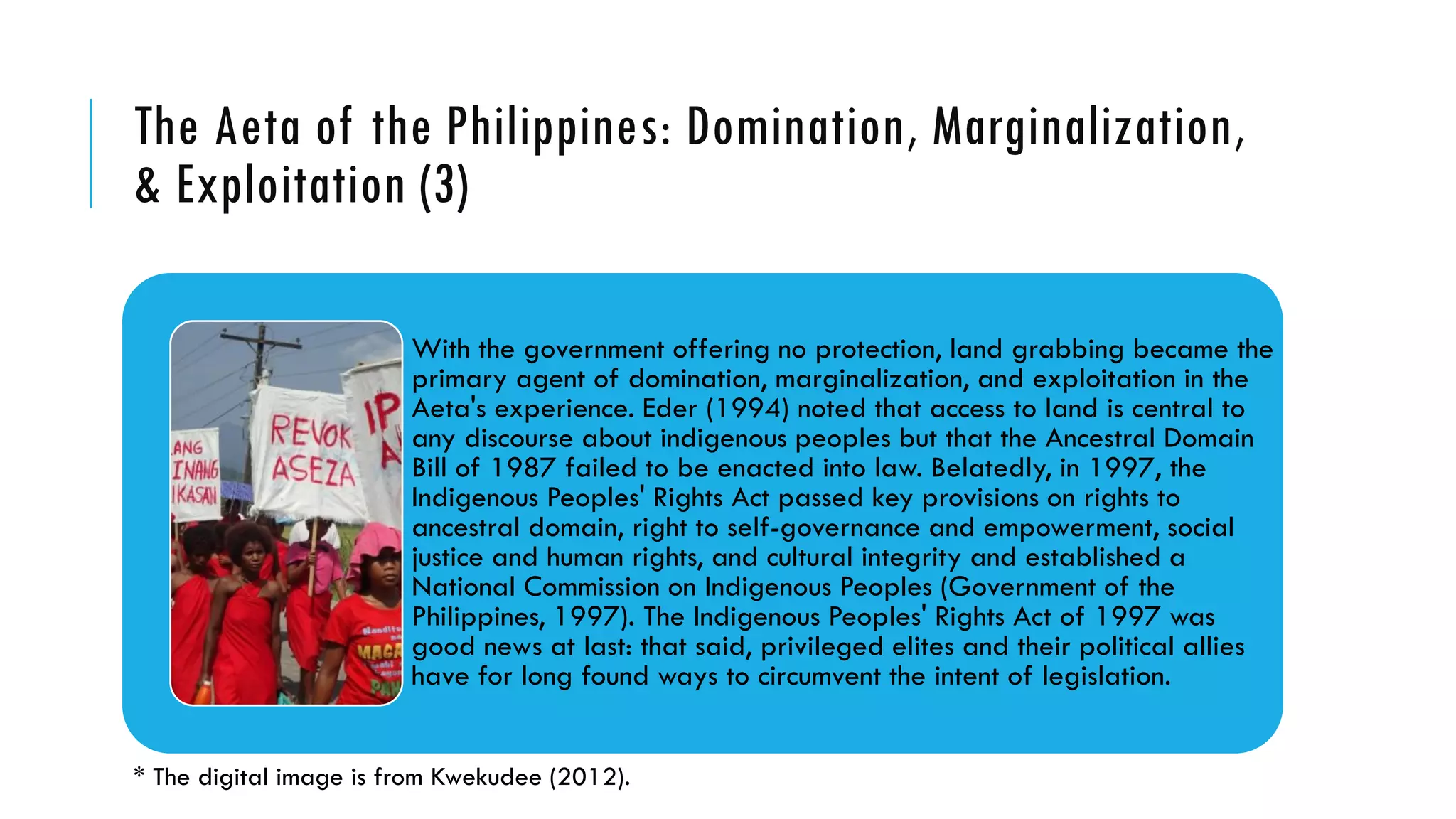 Minority Population Analysis: The Aeta of the Philippines | PDF