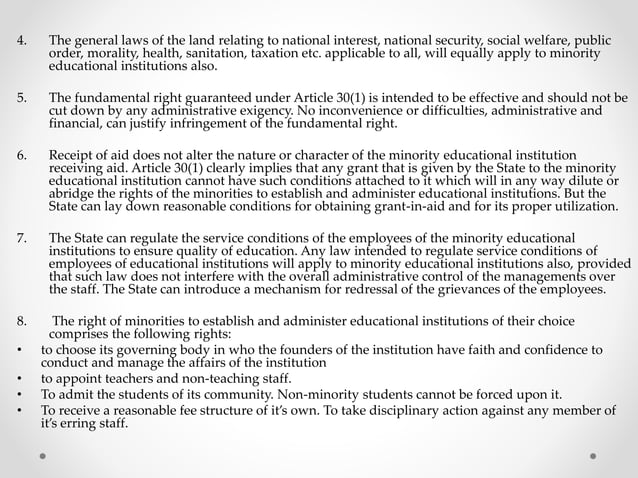 Minority rights in india | PPTX | Religion & Spirituality