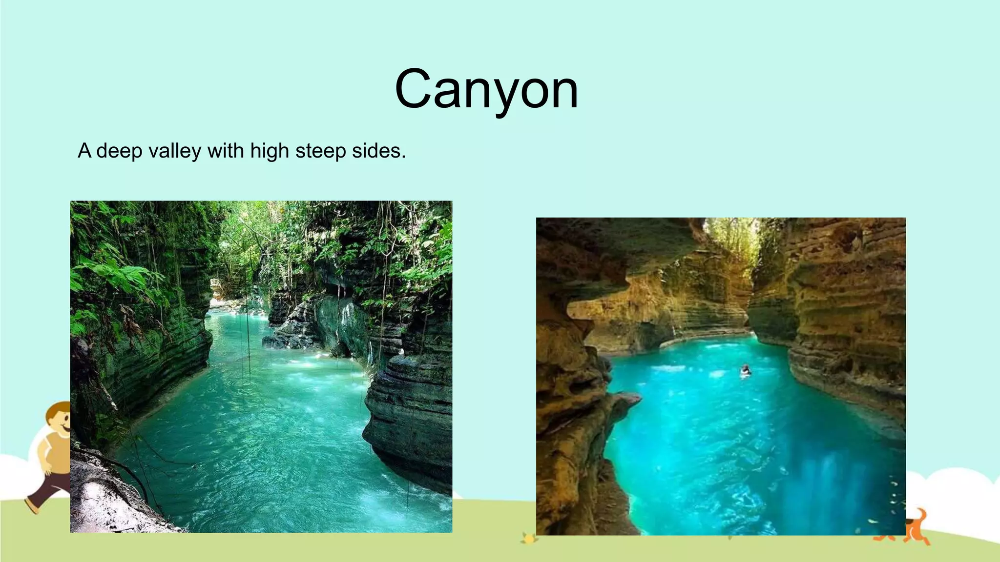 Minor landforms | PPTX