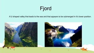 Minor landforms | PPTX