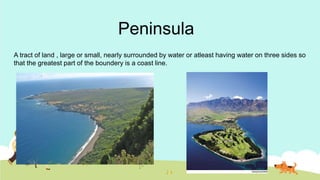 Minor landforms | PPTX