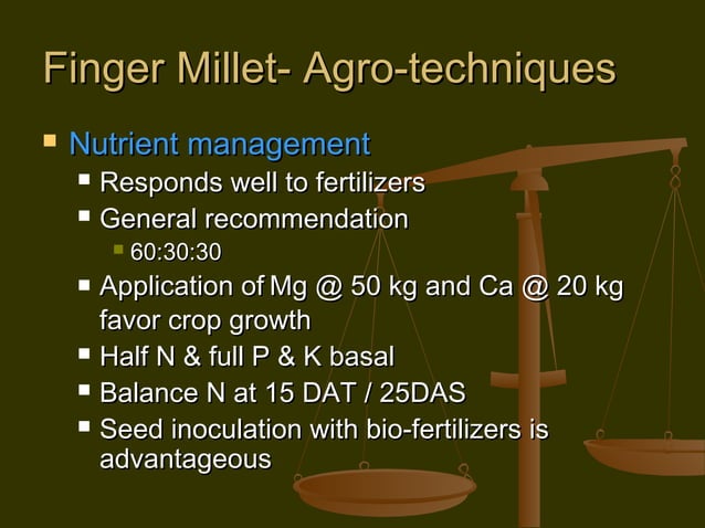 Minor millets | PPT