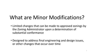 Zoning Ordinance Modernization Project-Minor Modifications Amendment ...