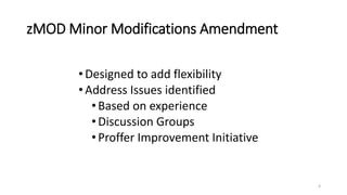 Zoning Ordinance Modernization Project-Minor Modifications Amendment ...