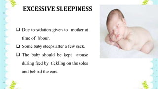 MINOR NB DISORDER NEWBORN | PPTX