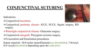 Minor ophthalmic procedures and instruments | PPTX