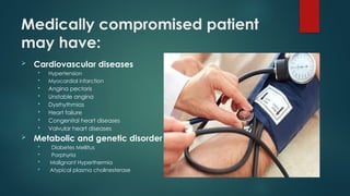 MINOR ORAL SURGERY FOR MEDICALLY COMPROMISED PATIENT BY Junu and Monika ...