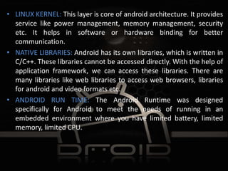 Android alumni application | PPTX