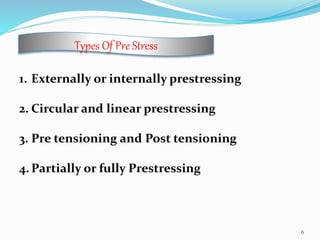 pre stress Concrete and losses of pre stress concrete . Manufacturng of ...