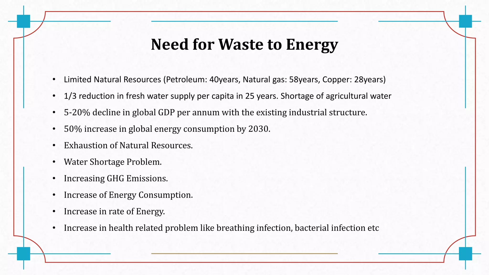 Waste to Energy Conversion | PPTX