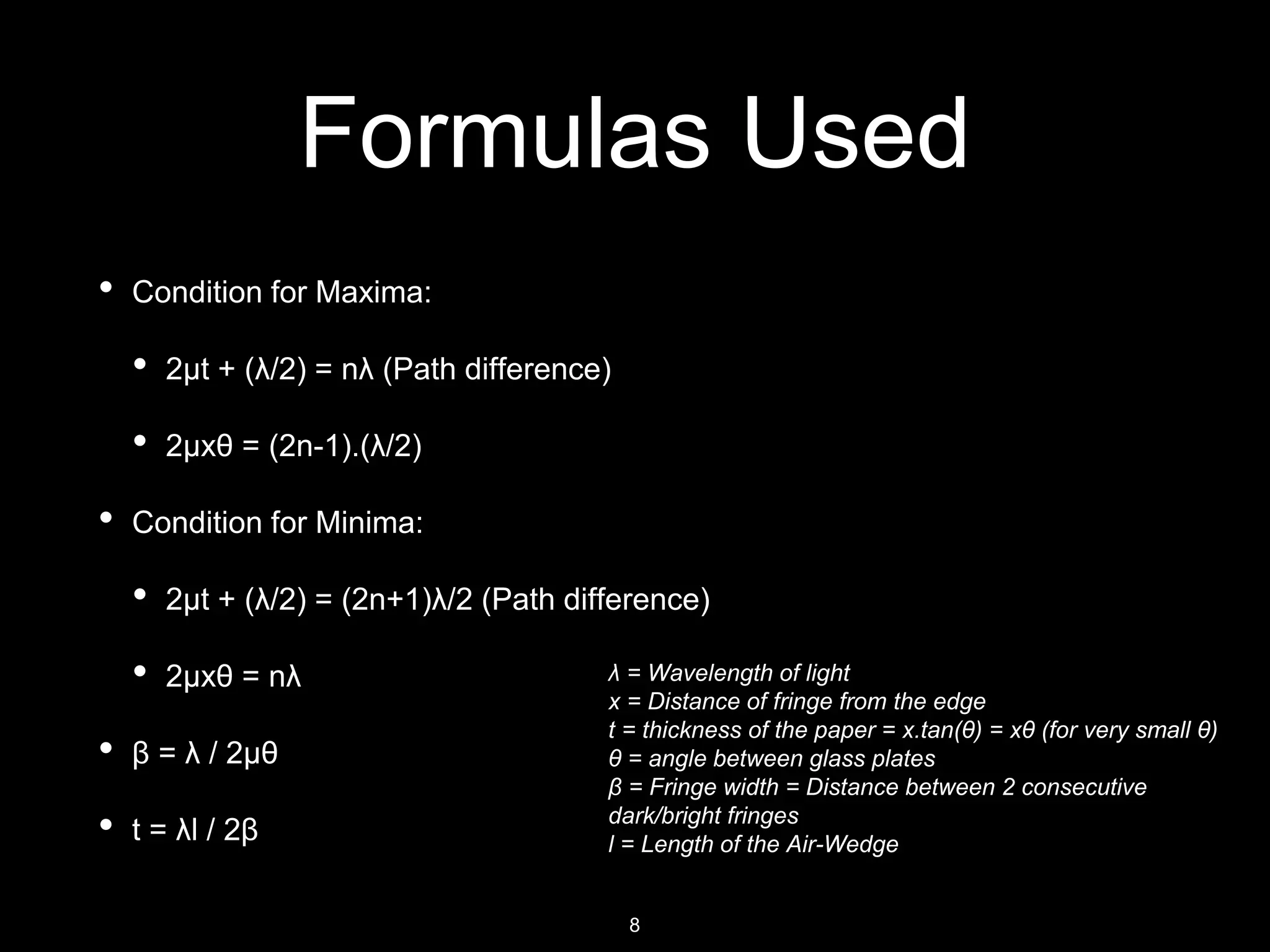 Air Wedge Interference | PPTX