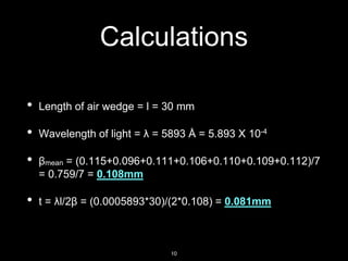Air Wedge Interference | PPTX
