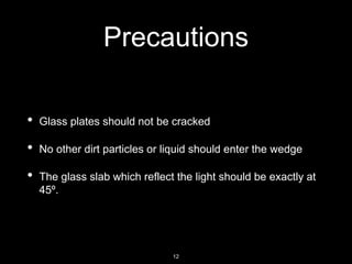 Air Wedge Interference | PPTX