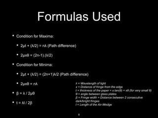 Air Wedge Interference | PPTX