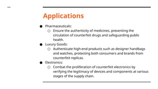 fake product identification using blockchain user can sell and buy ...