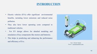 minor project Electric Vehicle for simulation | PPTX