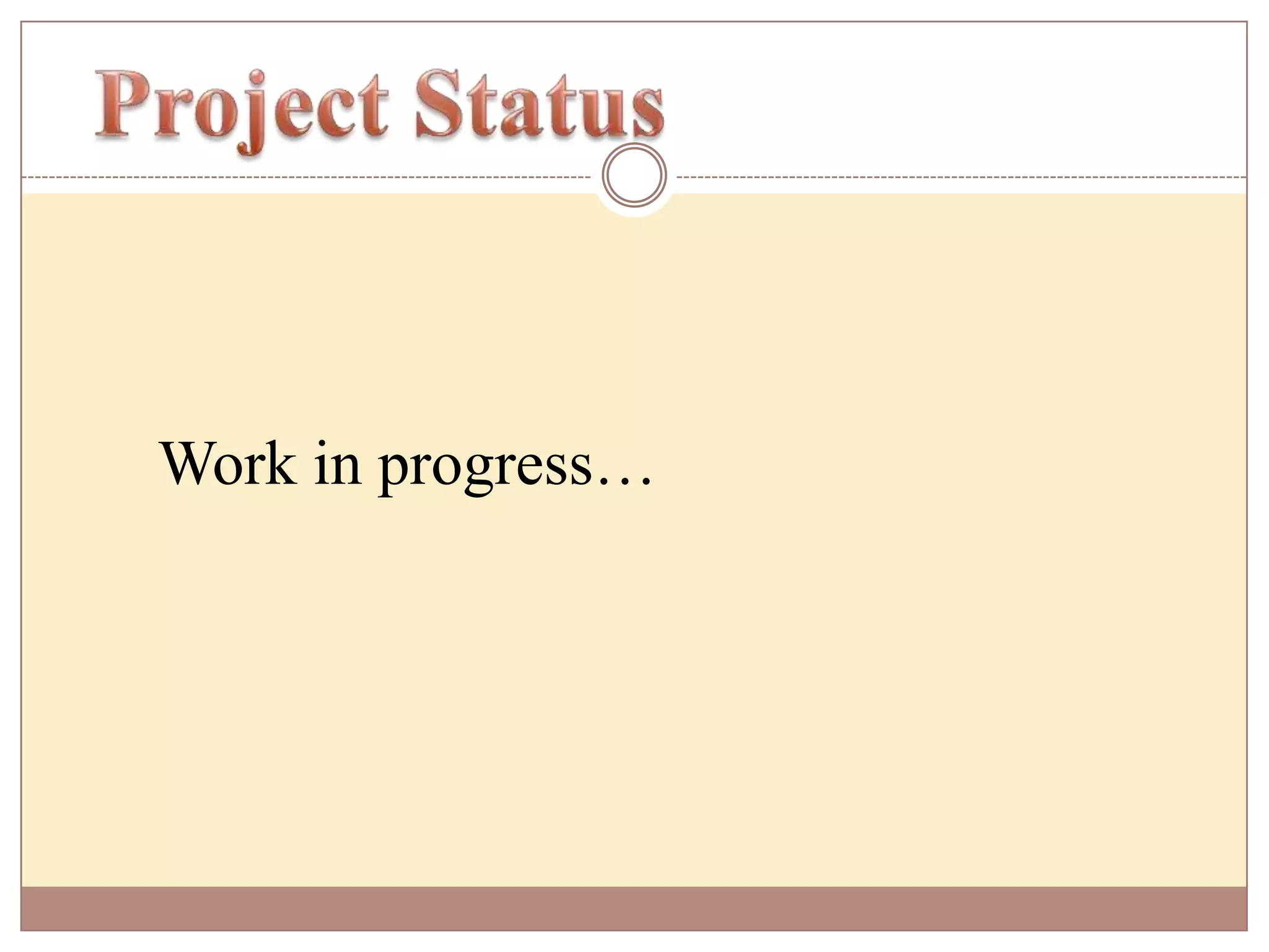 Minor Project Presentation 1 | PPTX