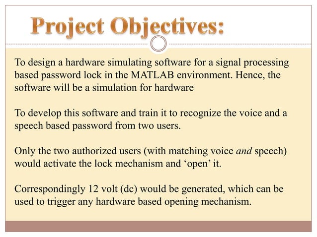Minor Project Presentation 1 | PPTX | Digital Audio | Computer Software and Applications