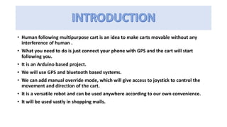 Human Following Robot | PPTX