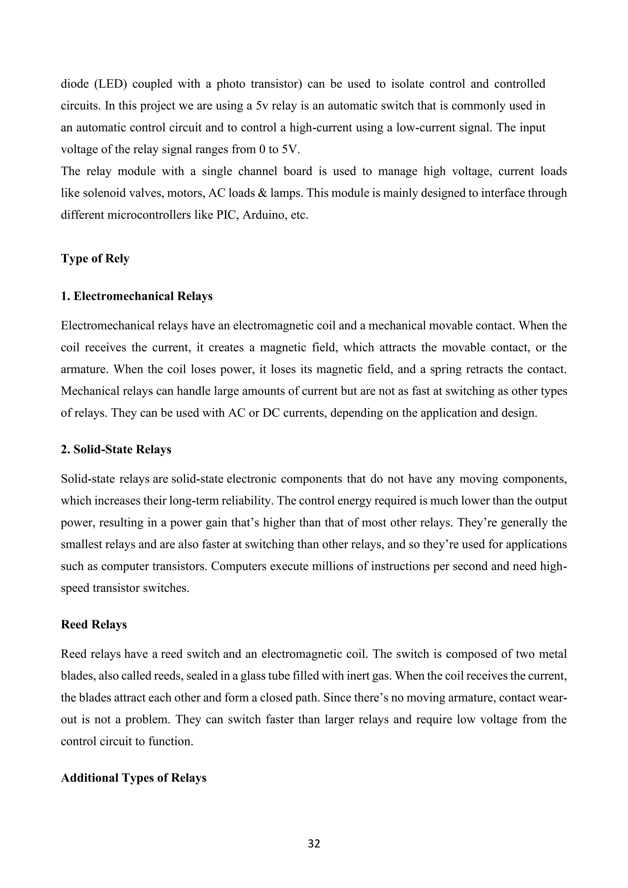 Microcontroller based over voltage and under voltage protection circuit | PDF