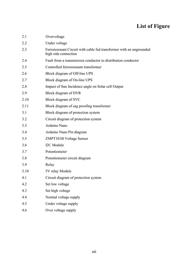 Microcontroller based over voltage and under voltage protection circuit ...