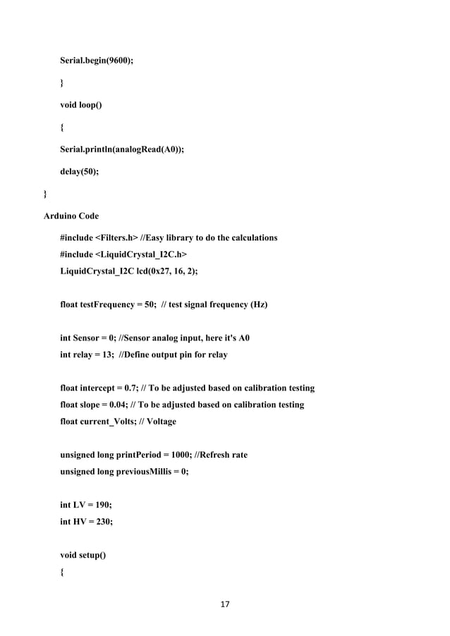Microcontroller based over voltage and under voltage protection circuit | PDF