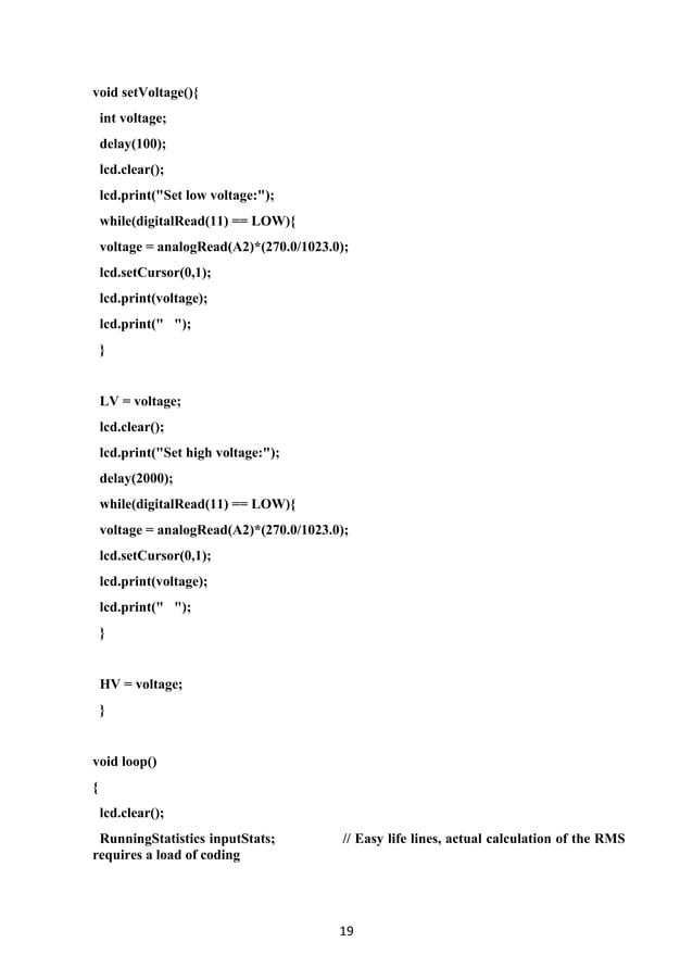 Microcontroller based over voltage and under voltage protection circuit | PDF