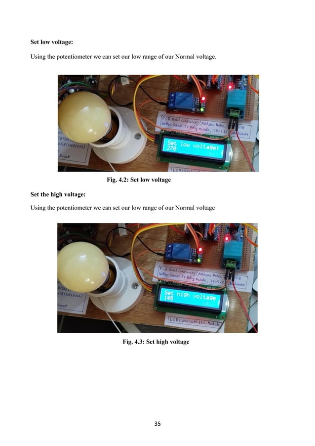 Microcontroller based over voltage and under voltage protection circuit ...