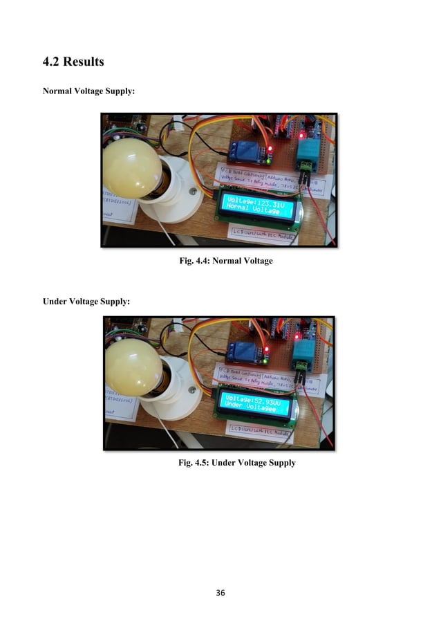 Microcontroller based over voltage and under voltage protection circuit ...
