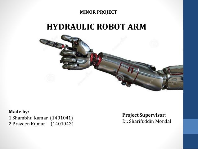 Hydraulic Based Robotic Arm