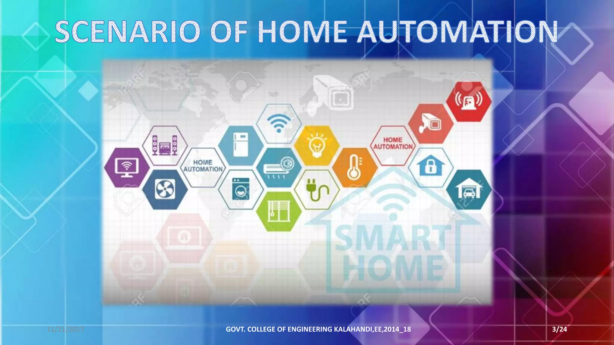 HOME AUTOMATION USING USART PPT | PPTX | Home Appliances | Home & Garden